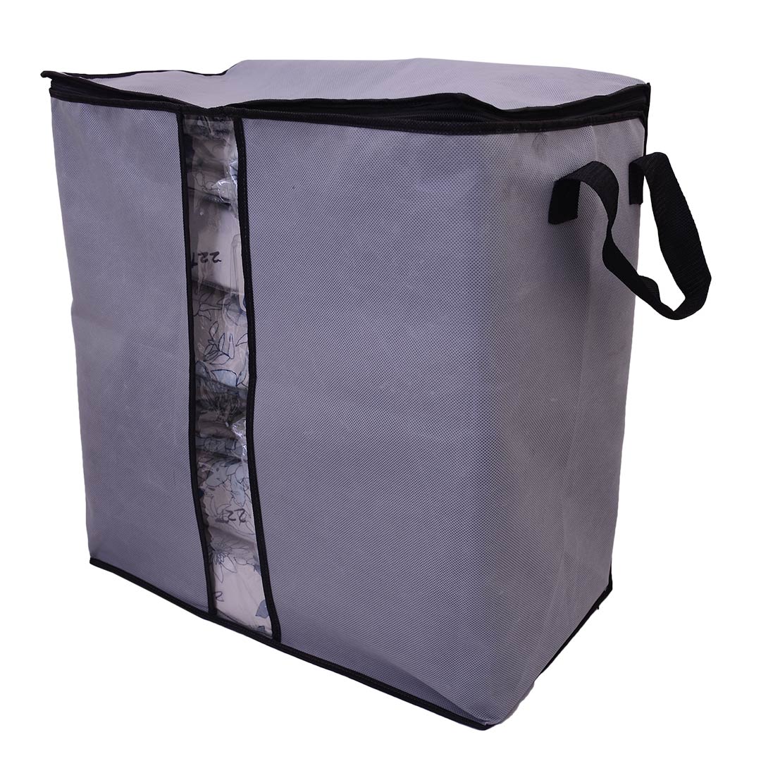 Oxford Fabric 110 GSM Multi Purpose Storage Bag – Grey Color – Shopizz.pk