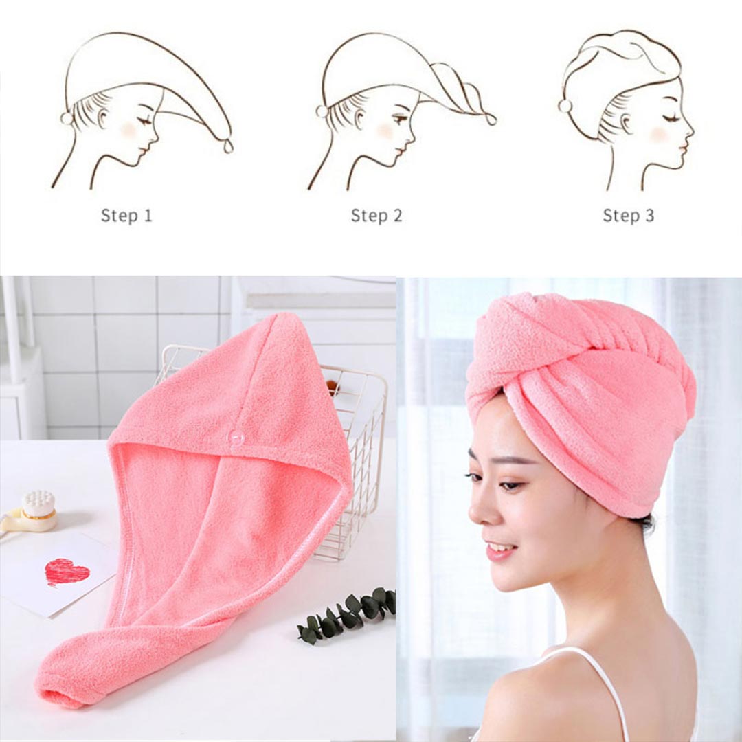 Hair Dryer Cap Towel / Hair Suction Cap – Shopizz.pk